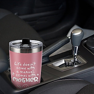 KrazeKK Personalized Coffee Tumbler, Custom Stainless Steel Tumbler with Text, Customized Travel Coffee Mug Cup Gift for Girlfriend, Boyfriend, Mom, Dad (20Oz Engraved)