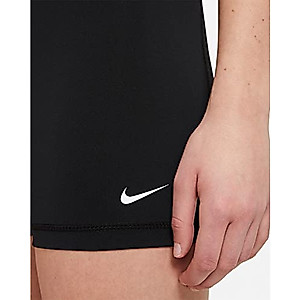 Nike Women's Pro 365 5in Shorts, Black White, M (810)