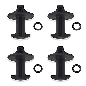 BERPSE 4 Pack 92210-1730 Air Cover Knob, Replaces 92210-7038 92055-7025, Compatible with K-awasaki Lawn Mowers, Fits FS651V FS691V FS730V FT691V FS541V FS600V