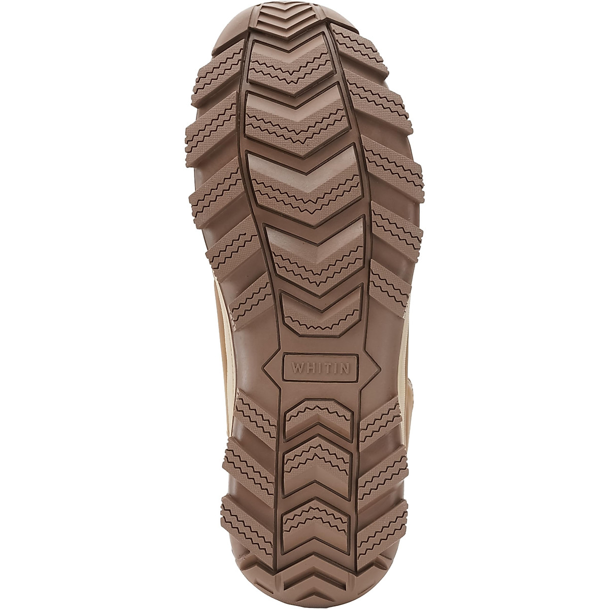 WHITIN Men's Winter Shoes Snow Boots for Cold Weather Outdoor Hiking Warm Size 10 Fur Leather Waterproof Ankle Casual Work Insulated Russet 44