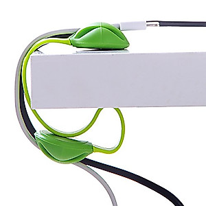 Jiulory Cable Holder - Cord Organizer - Cable Management Clips - Wire Holder System -3 Packs Multipurpose Cable Clips for Phone Chargers, USB Cables - Home, Office, Nightstand, Desk Organizer