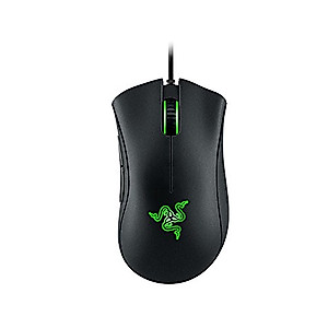 Razer DeathAdder Chroma - Multi-Color Ergonomic Gaming Mouse - 10,000 DPI Sensor - Comfortable Grip - World's Most Popular Gaming Mouse