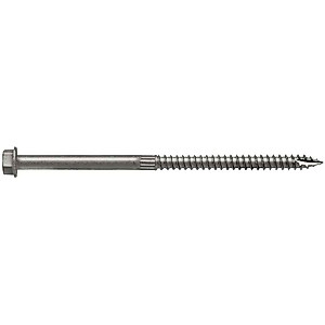 Simpson Strong-Tie SDS25500-R25L Strong-Drive SDS Heavy-Duty Connector Screw — 1/4 in. x 5 in. DB Coating (25-Qty)