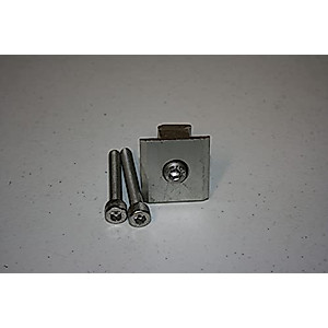 Solar Panel Mounting Brackets-Mid Clamp fits 1 1/4 inch to 1 7/8 Framed Panel-Pack of 12