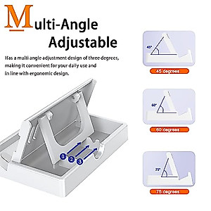 Miimall Compatible for ROG Ally Kickstand, Multi-Angle Adjustable Asus Ally Kickstand with Anti-Slip Pads Foldable&Portable Stand Base/Holder/Kickstand for Asus ROG Ally Handheld 2023 Accessories
