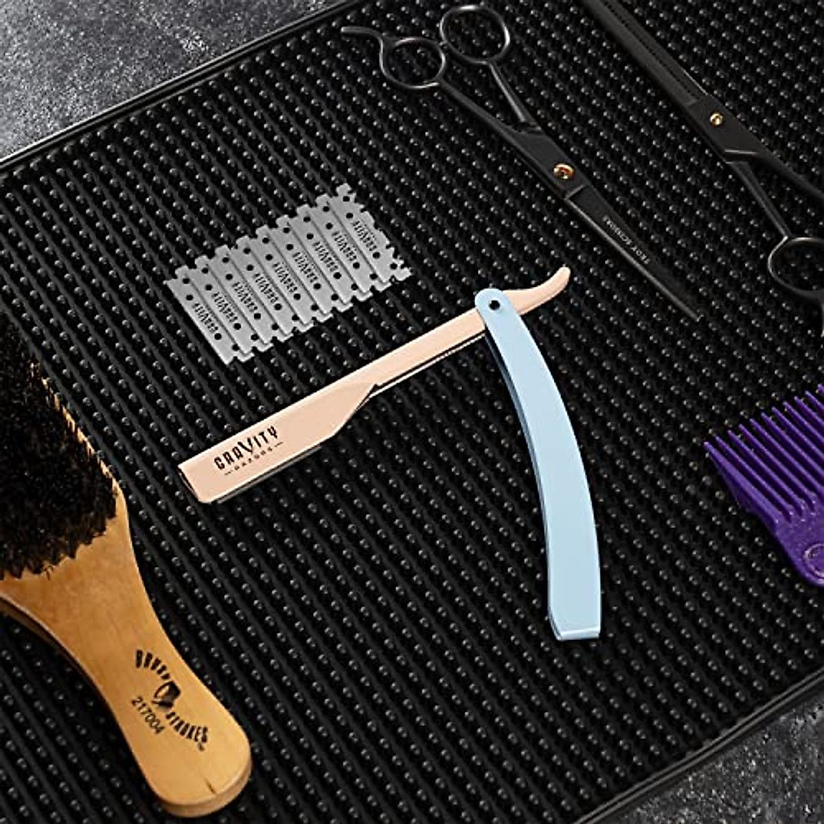 Premium Single Edge Razor Blades - Swedish Steel Razor Blades for Safety Razors and Straight Edge Razors, by GRAVITY RAZORS (100 Count)