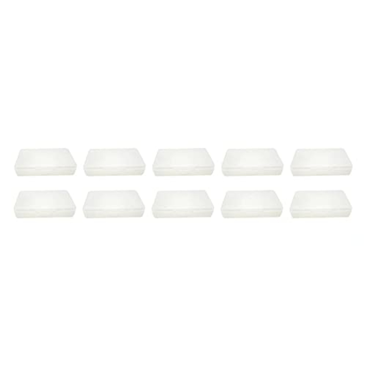 10 Clear Plastic Cartridge Cases for Nintendo Game Boy Advance GBA games dust covers