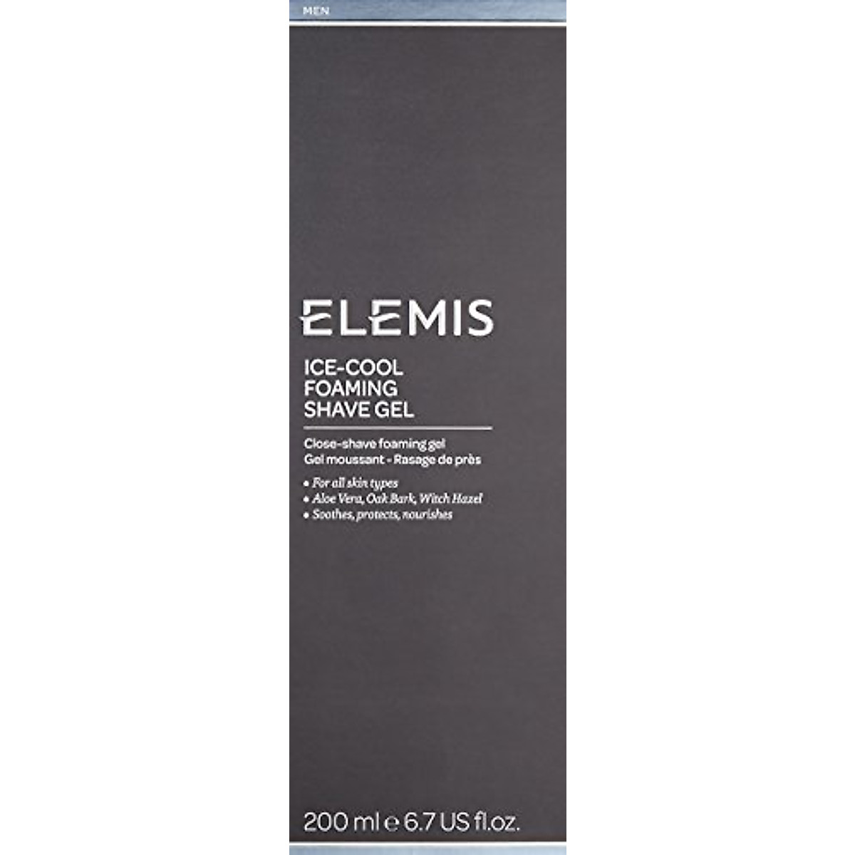 ELEMIS Ice Cool Foaming Shave Gel for Men, 6.7 Fl Oz
