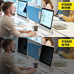 19.5 Inch Privacy Screen Filter for Widescreen Monitor (16:9 Aspect Ratio) - Please Measure Carefully!