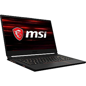 MSI GS65 Stealth-006 15.6" 144Hz Ultra Thin and Light Gaming Laptop, Intel Core i7-8750H, NVIDIA RTX 2060, 16GB DDR4, 512GB Nvme SSD, Win10