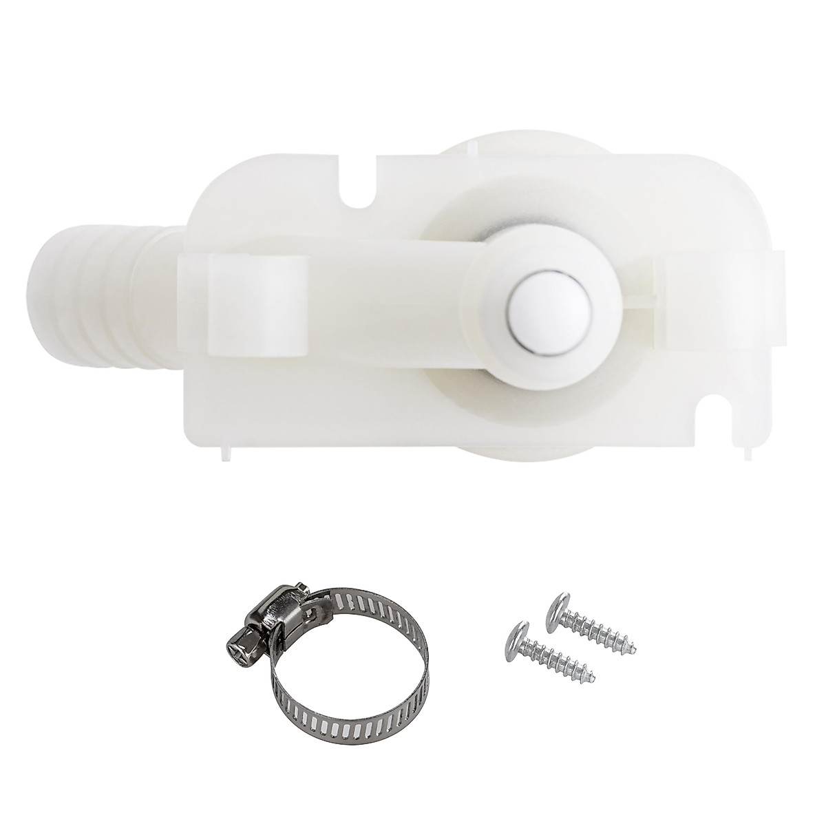 Halotronics Upgraded RV Water Valve Replacement Kit for Pedal-Flush Toilets - Compatible with Sealand Dometic 300, 301, 310, 311, 320, 321 (385311641) - Hardware Included - 2024 Model
