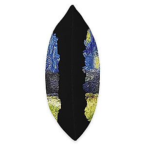 English Setter Gift for Men Women & Youth Starry Night Impressionist-Dog Art English Setter Throw Pillow, 18x18, Multicolor