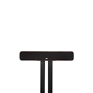 Polk Signature Elite ES35 Slim Center Channel Speaker - Hi-Res Audio Certified, Dolby Atmos & DTS:X Compatible, 1" Tweeter & (6) 3" Woofers, Dual Power Port for Effortless Bass, Contemporary Walnut