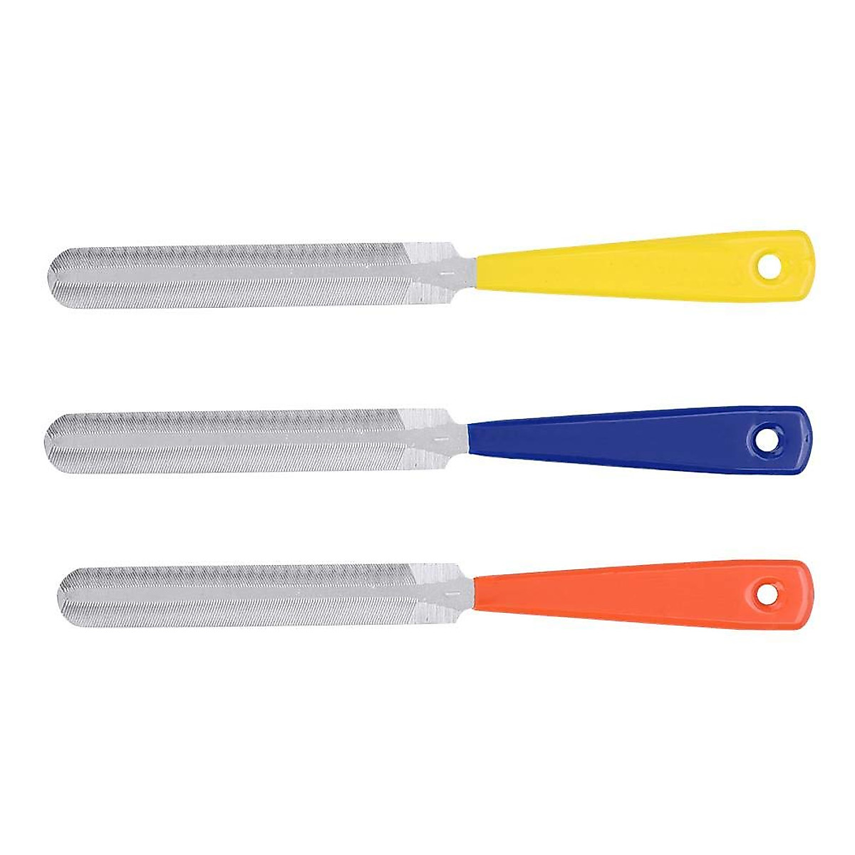 Bnineteenteam 3PCS Guitar Nut File Set Nail Puller Repair Tool Stainless Steel Guitar Fret File for Bass Mandoline Banjo Ukulele