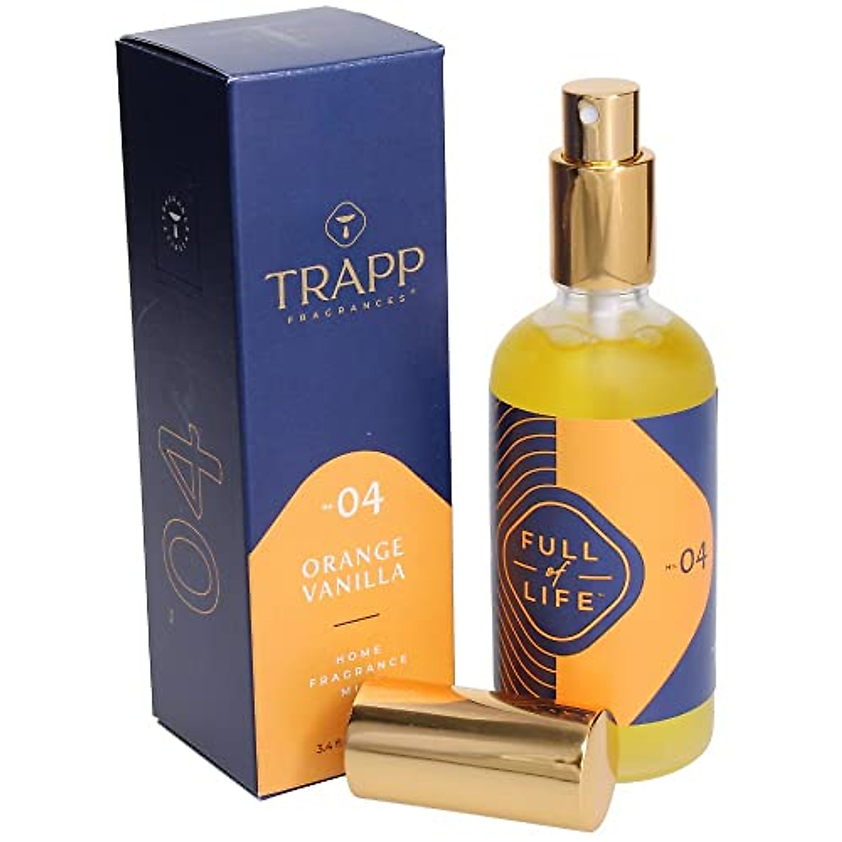Trapp 3.4 FL Oz Sweet Summer Variety Fragrance Mist, Set of 2 - Includes No. 04 Orange Vanilla and No. 24 Wild Currant, Scented Room Spray
