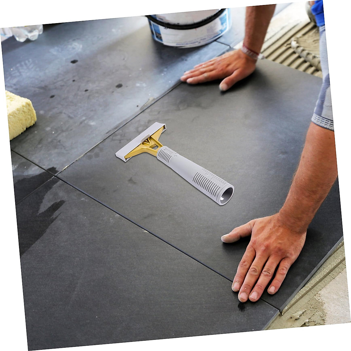 CHILDWEET Scraper Floor Glue Cleaner Painting Stripping Tools Tile Glue Cleaner Wallpaper Remover Tool