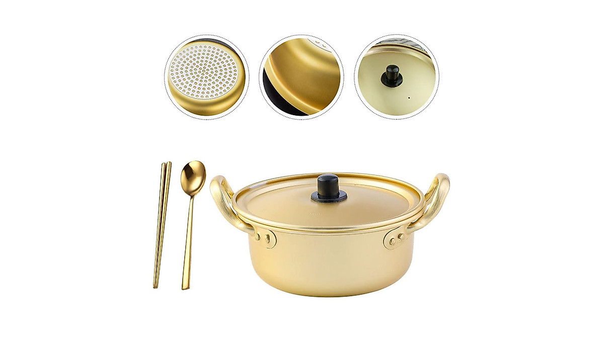 Housoutil Korean Ramen Pot - Cookware for Outdoor Dining