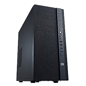 Cooler Master N400 - Mid Tower Computer Case with Fully Meshed Front Panel (NSE-400-KKN2)