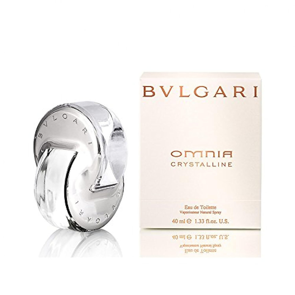 Bvlgari Women's Omnia Crystalline Eau De Toilette Spray,Silver,1.33 oz
