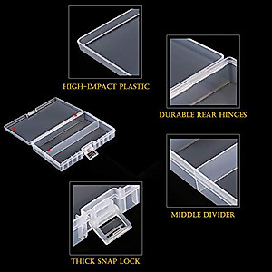 Whizzotech AA and AAA Battery Storage Case Holder Organizer Box Hold 48 AA and AAA (48 AA + 48 AAA)