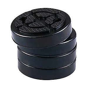 Wakauto 4pcs Professional Two- Post Lifting Rubber Pad Car Lift Point Pad for Protection