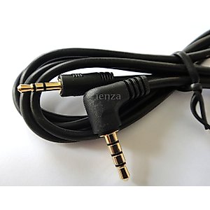 Chat Talkback Audio Cable for PS4, Turtle Beach Headsets, Astro MixAmp and A50 (Angled)