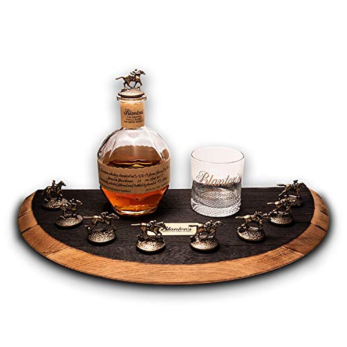 BLANTON'S BOURBON HALF BARREL HEAD STOPPER DISPLAY