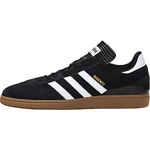 adidas mens Busenitz Sneakers , Core Black, Ftwr White, Gold Met., 9.5 US