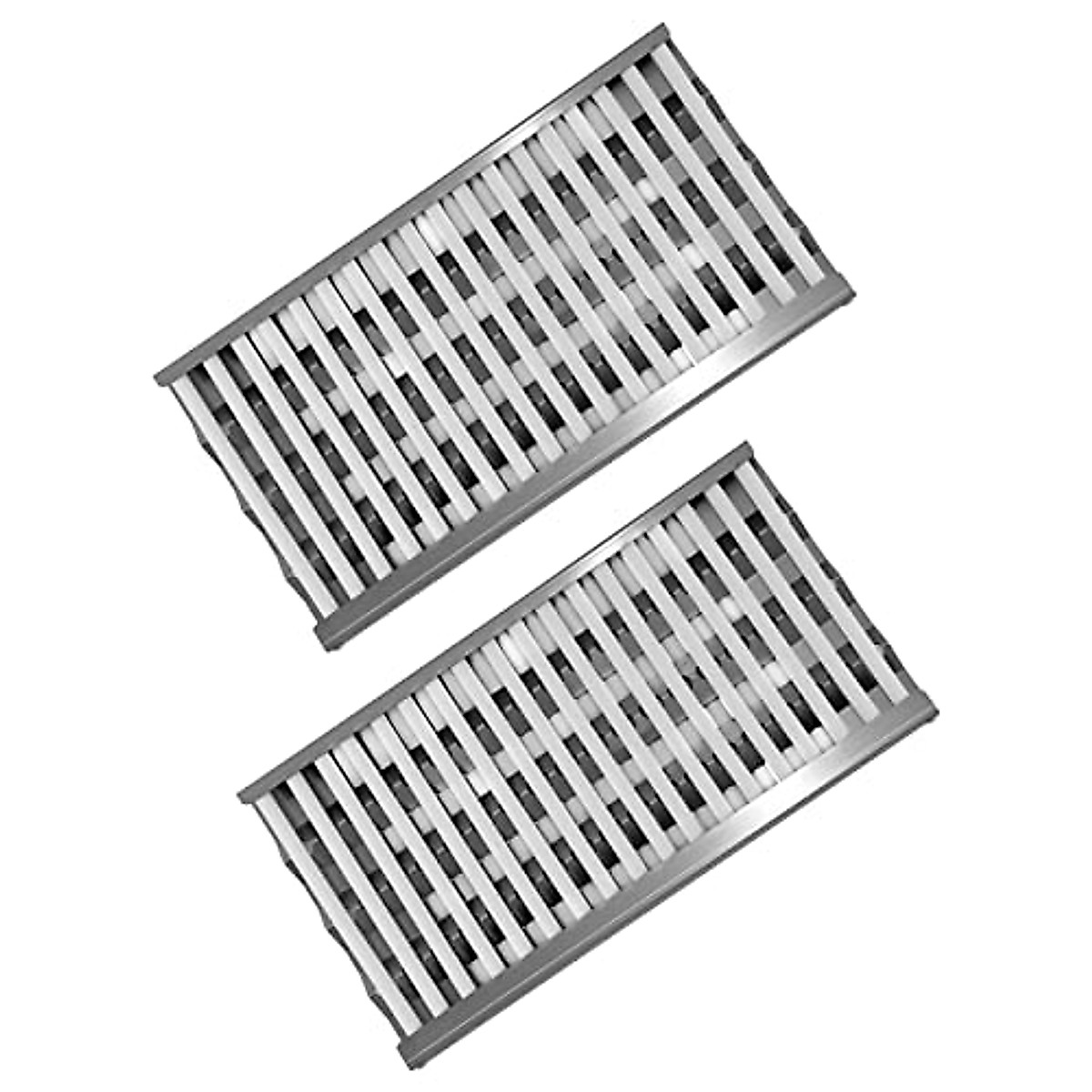 Kalomo 18”Ceramic Rods Radiant Tray for DCS Grills 27DSBQ, 36DBQR, 48EBQAR,BGA36-BQARL,BGA48-BQARN,BGB48-BQARL, Grill Heat Plates Tent Shield BBQ Gas Grill Replace Parts Accessories,Stainless Steel