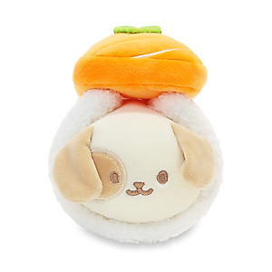 Anirollz Stuffed Animal Plush Toy – Small Sushi Food Theme Outfitz Plush Doll | Soft, Squishy, Warm, Cute, Comfort, Safe | Birthday Gift Pillow with Puppy Dog in Salmon Sushi 6" Puppiroll