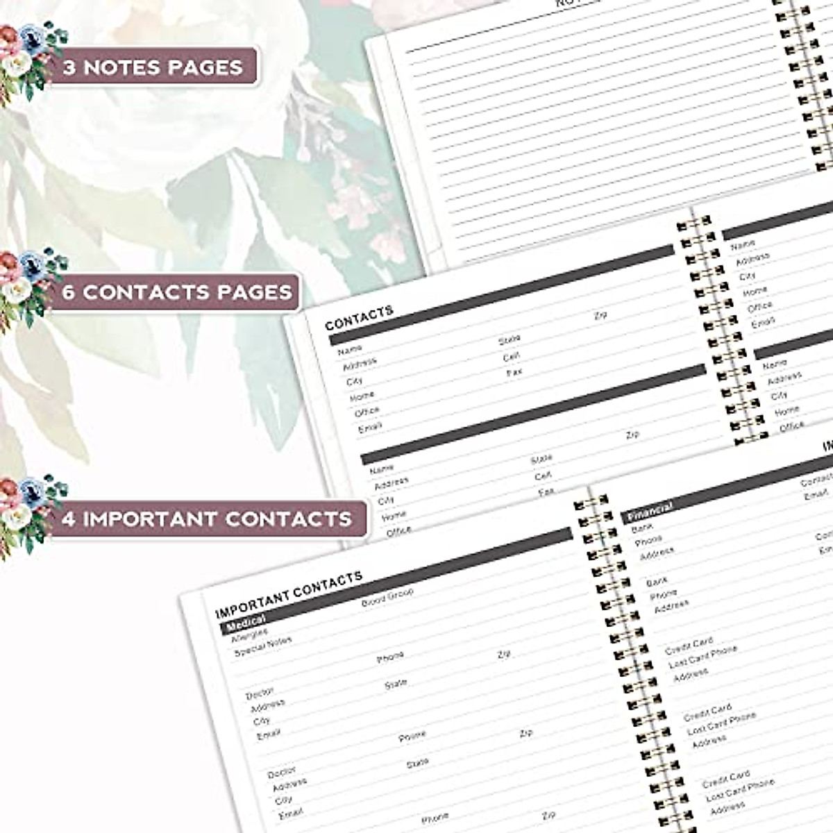 2023-2025 Monthly Planner/Calendar - Monthly Planner 2023-2025 with Monthly Tabs, July 2023 - June 2025, 9’’ × 11’’, Two Year Monthly Planner with Inner Pocket, Perfect Organizer