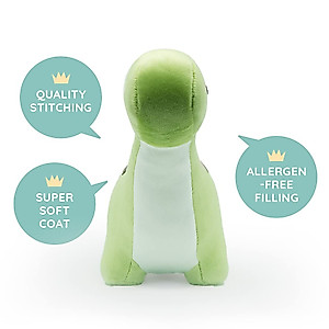Bellzi Brontosaurus Cute Stuffed Animal Plush Toy - Adorable Soft Dinosaur Toy Plushies and Gifts - Perfect Present for Kids, Babies, Toddlers - Bronti