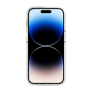 kate spade new york Protective Hardshell Case Compatible with Apple iPhone 14 Pro - Hollyhock Floral Clear [KSIPH-223-HHCCS]