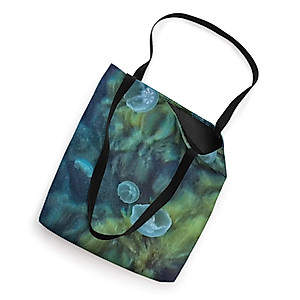 Underwater World of Sea Vintage Jellyfish Sea & Ocean Lover Tote Bag
