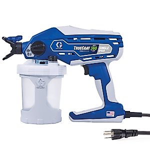 Graco 26D280 TrueCoat 360 Single Speed Paint Sprayer, Corded Electric, (Blue/White)