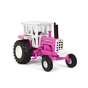 Spec Cast 1/64 Pink Oliver 2255 Wide Front Tractor with Cab SCT790