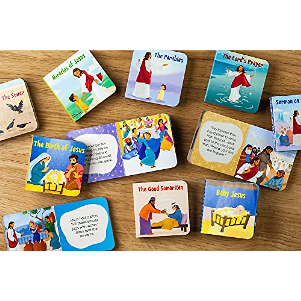 My Little Library: Stories of Jesus (12 Board Books)