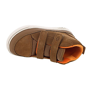 UGG Unisex-Child Rennon Ii Weather Sneakers, Chestnut, 10