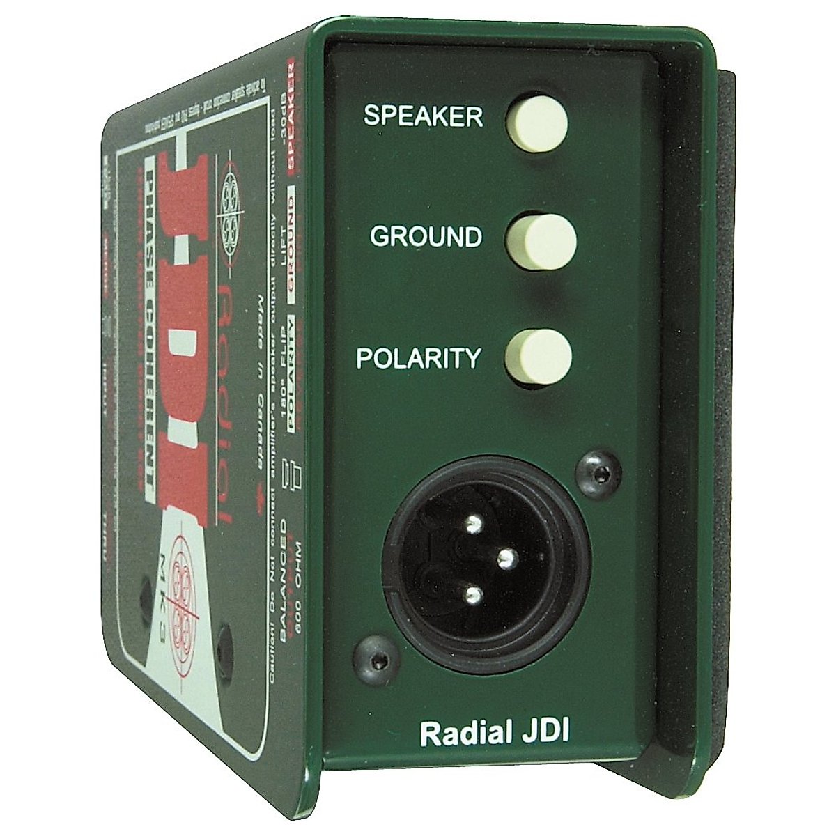 Radial Engineering R8001010JDI Single-Channel Passive Direct Box with Jensen Transformer
