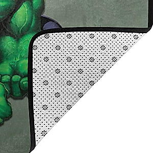 Hulk Carpet Area Mat Soft Mats for Kids Boys Girl Bedroom College Dorm Living Room Comfortable and Durable Decor Rug Polyester 63 X 48 Inch