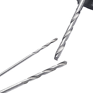 Dophee 20Pcs 0.3mm-1.6mm HSS Mini Micro Twist Precision Drill Bit Set Craft Tool + Case