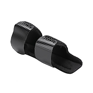 FILFEEL Finger Splint, Adjustable Aluminium Alloy Index Middle Finger Splint Hand Support Tenosynovitis Recovery Brace, Injury Pain Bending Deformation Aid Tools