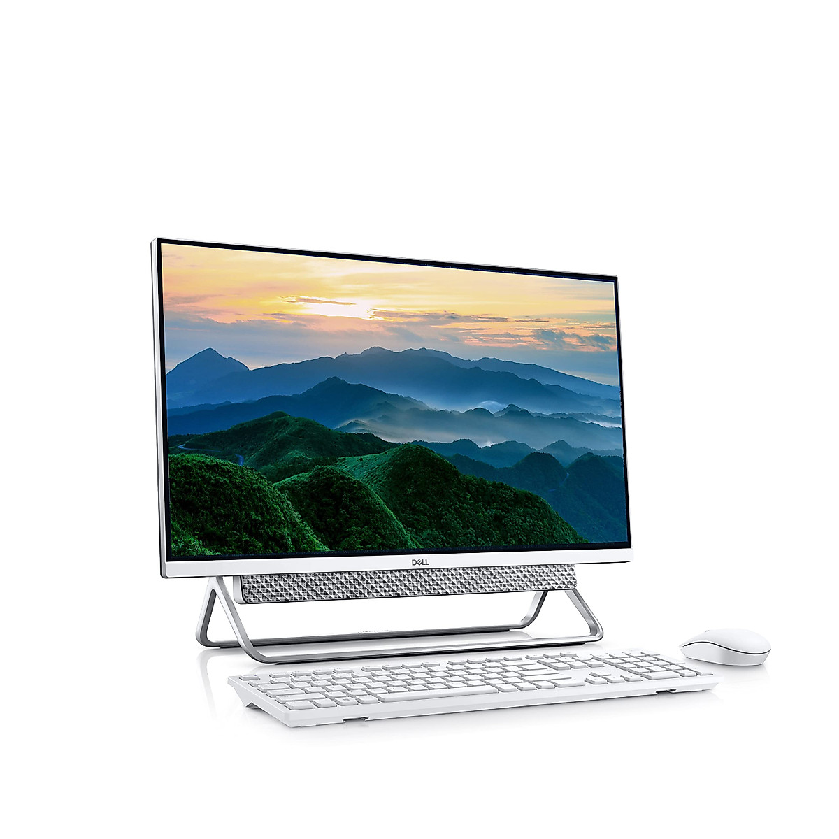 Dell 2022 Newest Inspiron 7700 All-in-One Desktop, 27'' FHD Touchscreen, 11th Gen Intel i7-1165G7, GeForce MX330, 64GB RAM, 2TB SSD, IR Camera, WiFi 6, Wireless KB&Mouse, Win 11 Home, Silver
