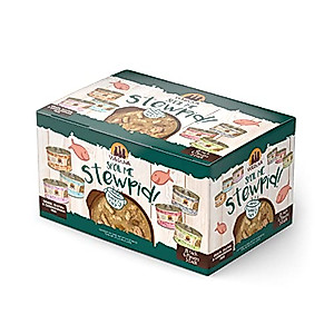 Weruva Classic Stews Cat Food, Spoil Me Stewpid! Variety Pack, 3oz Can (Pack of 18)