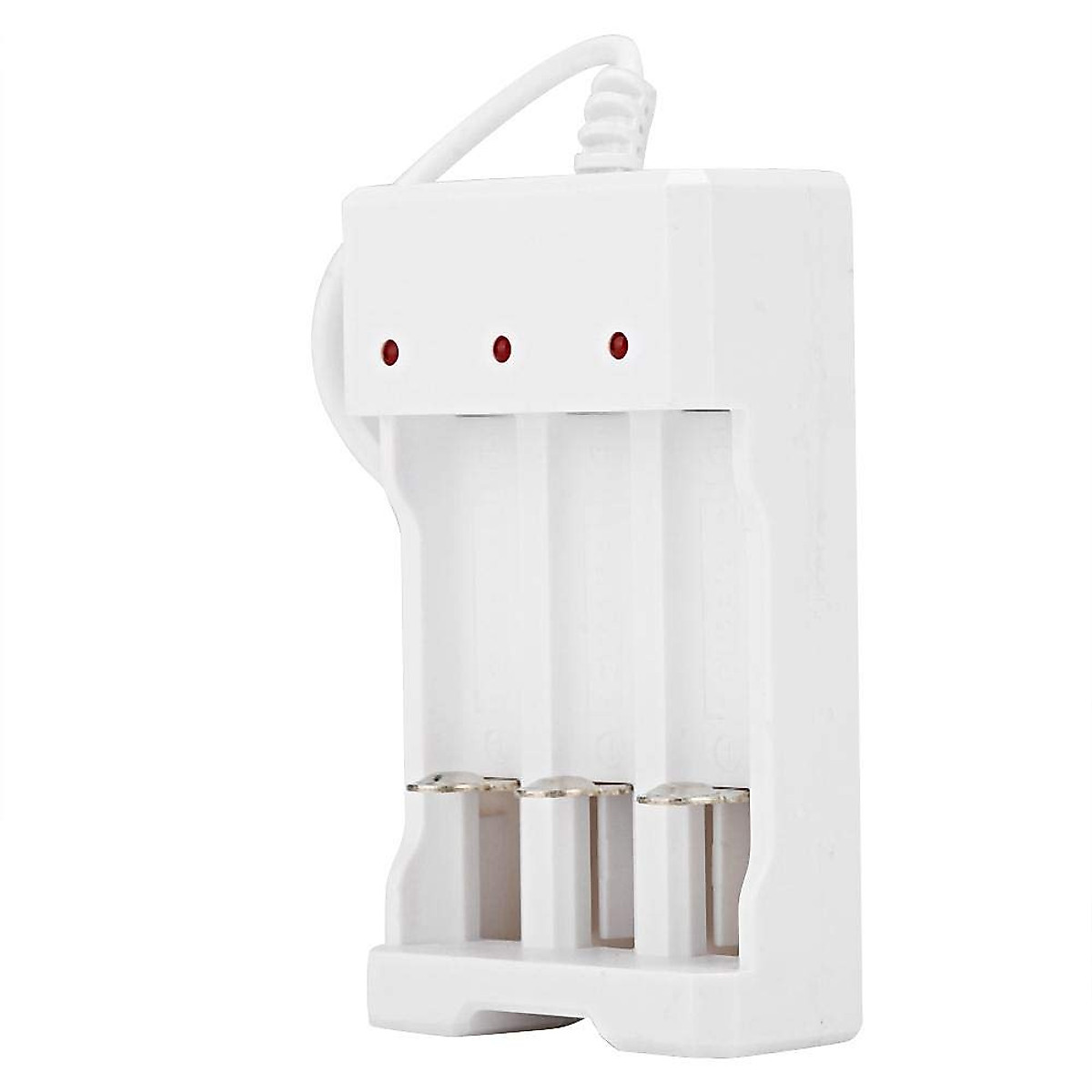 Portable Universal Rechargeable 3.6V Three Slots AA and AAA Battery Smart Charger