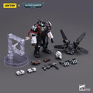 JoyToy Warhammer 40K: Raven Guard Chapter Kayvaan Shrike 1:18 Scale Figure