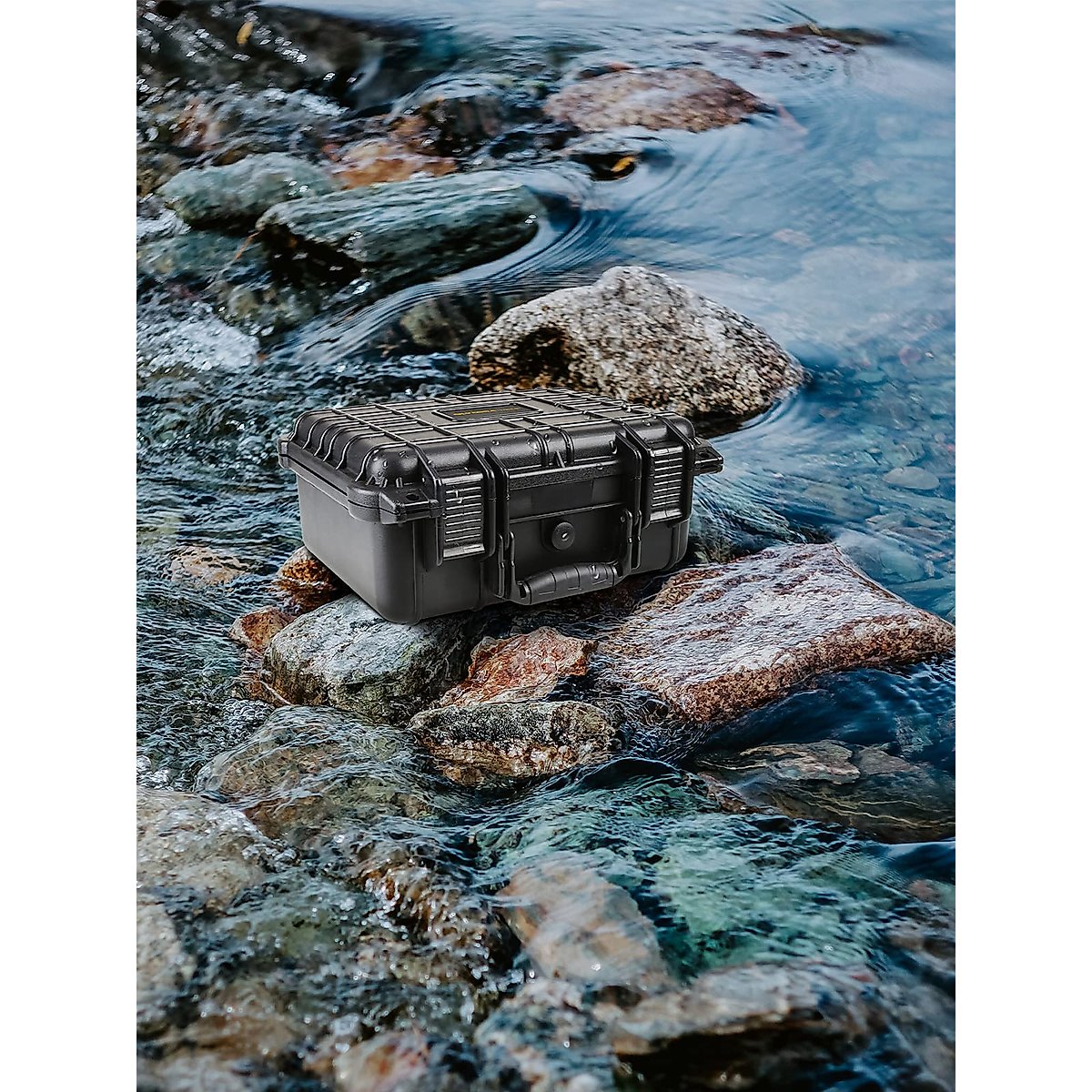 Olympia 13.47" Waterproof Hard Case with DIY Customizable Foam, Fit use of Gear, Equiment, Camera and so on
