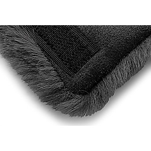 Camco 53054 Gray Faux Sheepskin Seatbelt Cover, 1 Pack