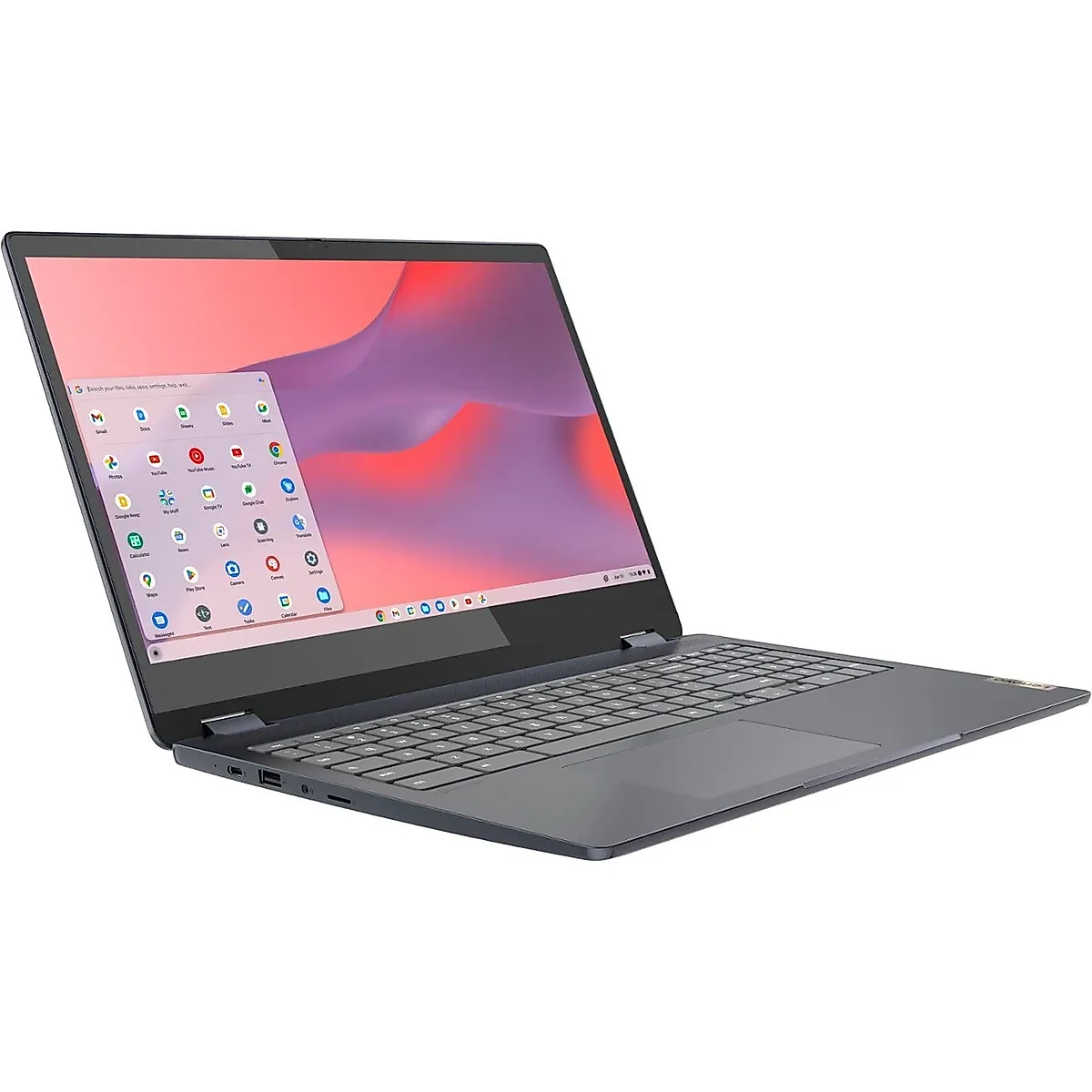 Lenovo Flex 3i 2-in-1 Chromebook, 15.6" FHD Touch-Screen Laptop. Intel Celeron N4500 Processor, 4GB RAM, 64GB eMMC+256GB Card, Intel UHD Graphics, Chrome OS, Abyss Blue, JVQ MP