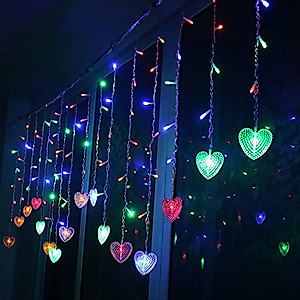 Ampopt Decoration and Party Love String for Chandelier Lighting Wedding Led Decoration Suitable Garden Love Lights Home Decor (White)